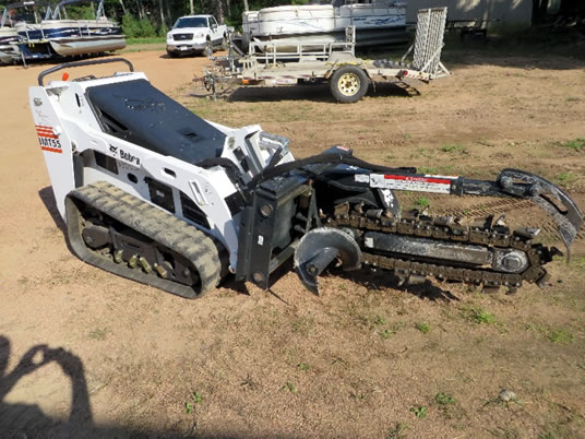 Bobcat MT55 w/ Trenching Attachment - Rock's Rent-All